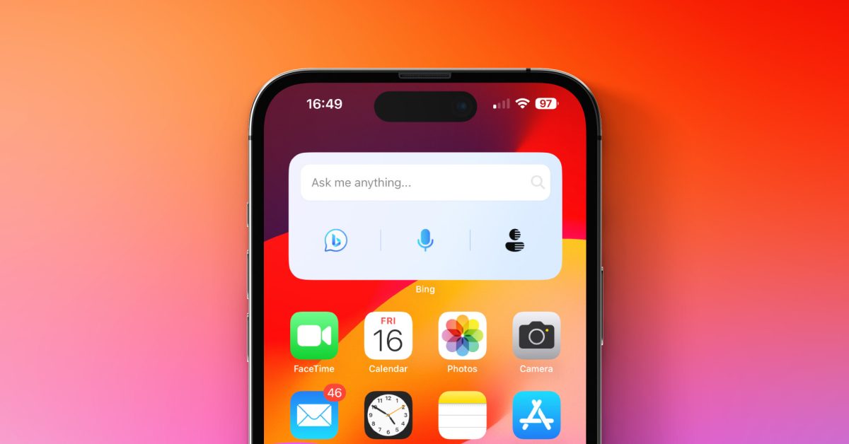 ارائه ویجت های کاربردی در بروزرسانی جدید Bing iOS