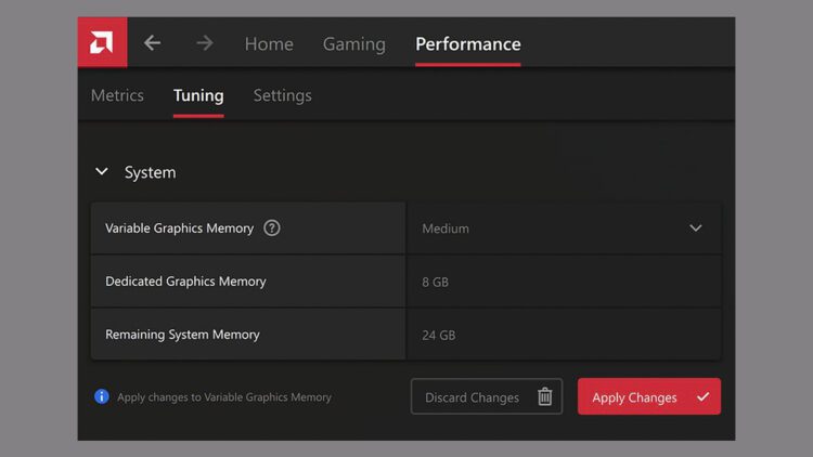 AMD ویژگی‌های AFMF 2 و Variable Graphics Memory را معرفی کرد